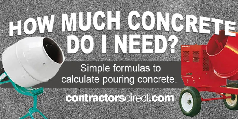 Simple Formulas To Calculate Pouring Concrete