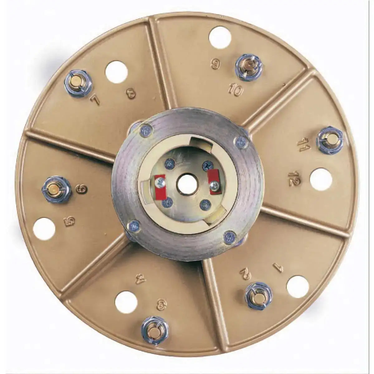 Pearl 15" Hexplate with Carbide Chips and Clutch