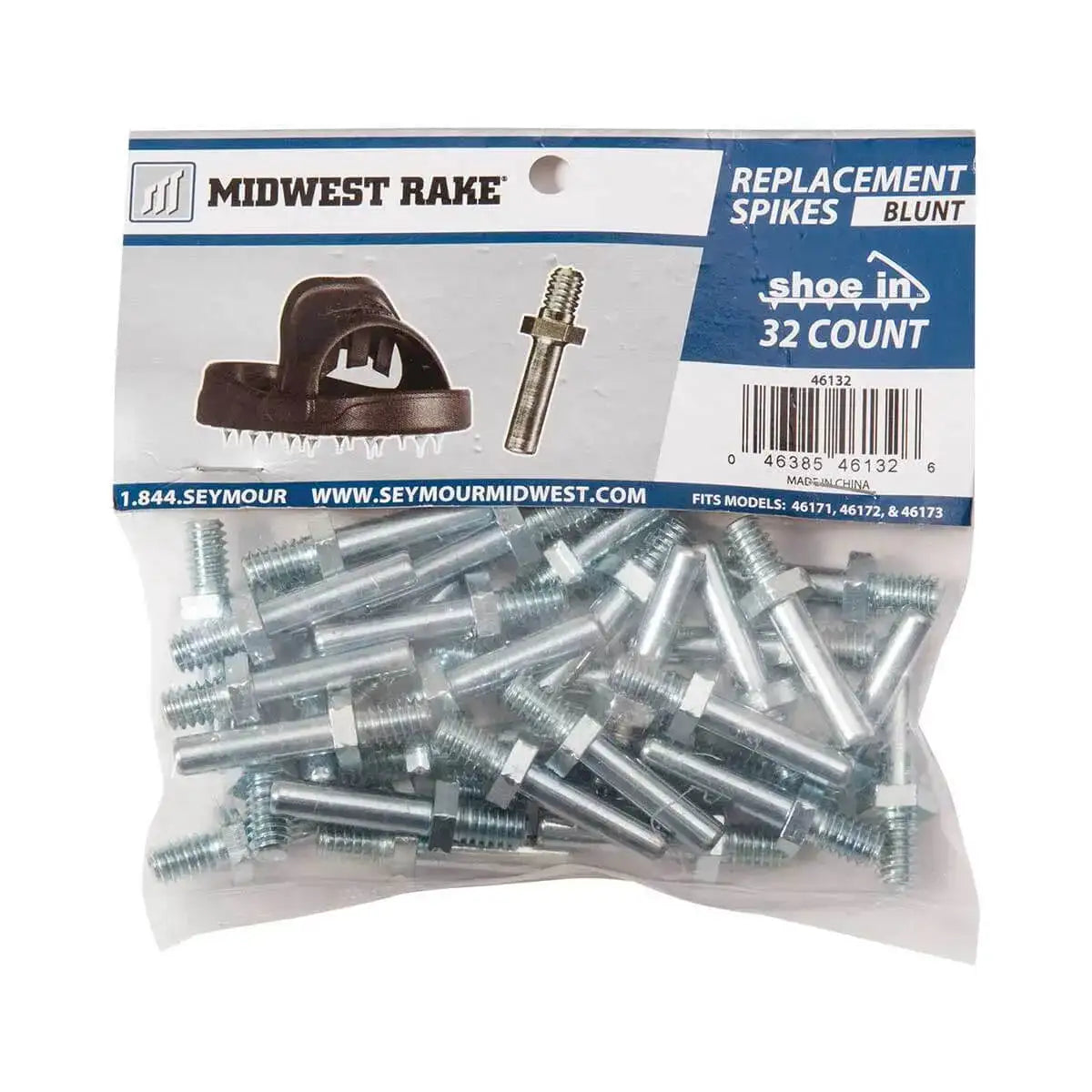 Midwest Rake 1" Blunt Spikes for Spiked Shoes