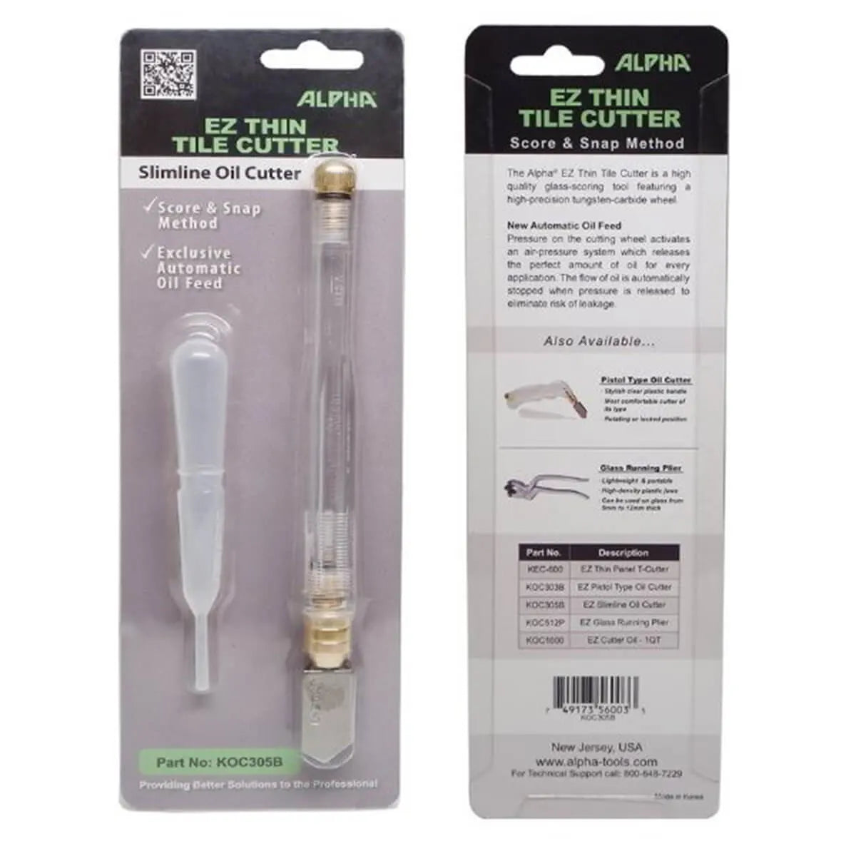 Alpha Tools EZ Slimline Oil Cutter | Contractors Direct