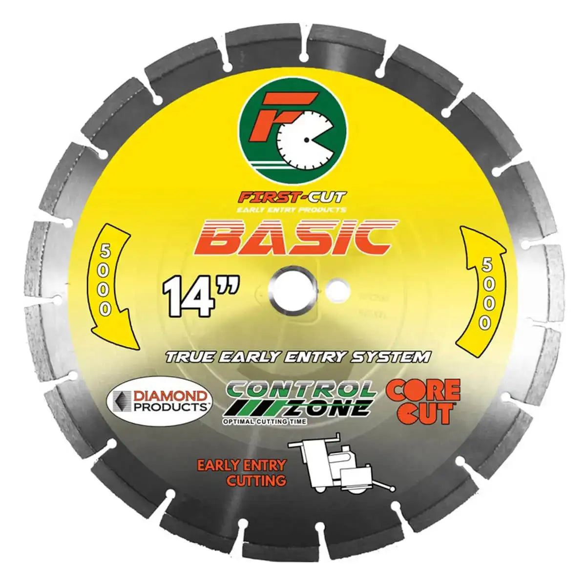 Core Cut BASIC Early Entry Concrete Cutting Blade