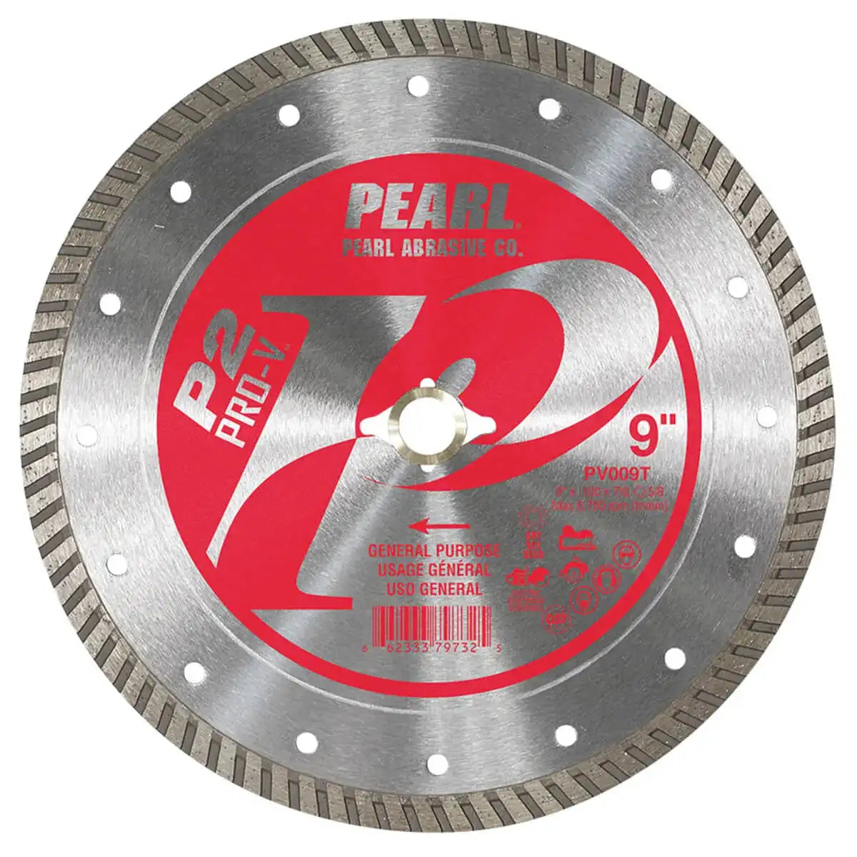 Pearl 9" P2 PRO-V Blades for Battery Powered Saws.