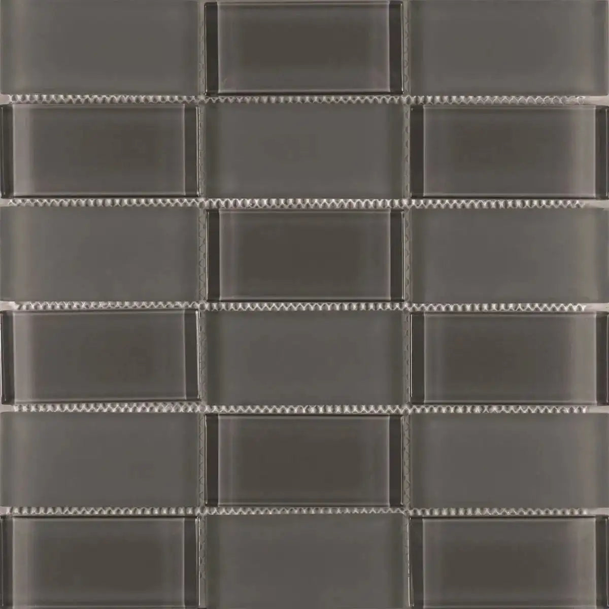 Interceramic Tile Stacked Mosaic Mixed Clear and Matte | Contractors Direct