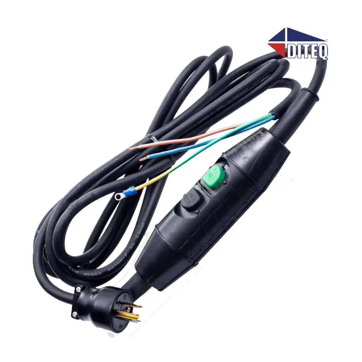 Shibuya 115V Power Cord With GFCI | Contractors Direct