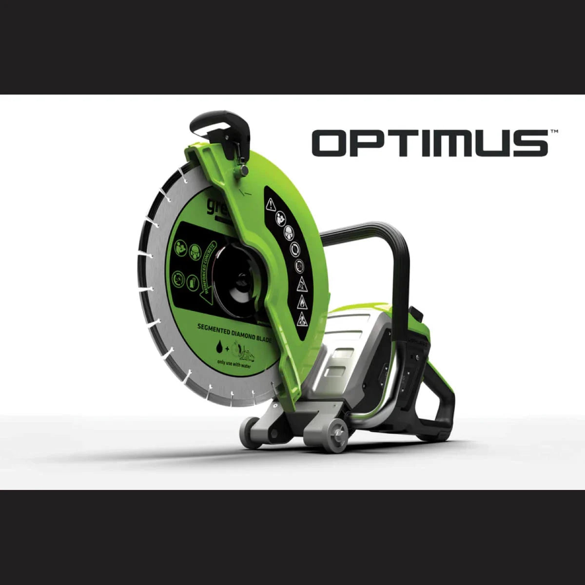 Optimus 82V 14” Power Cutter (Tool Only) | Contractors Direct