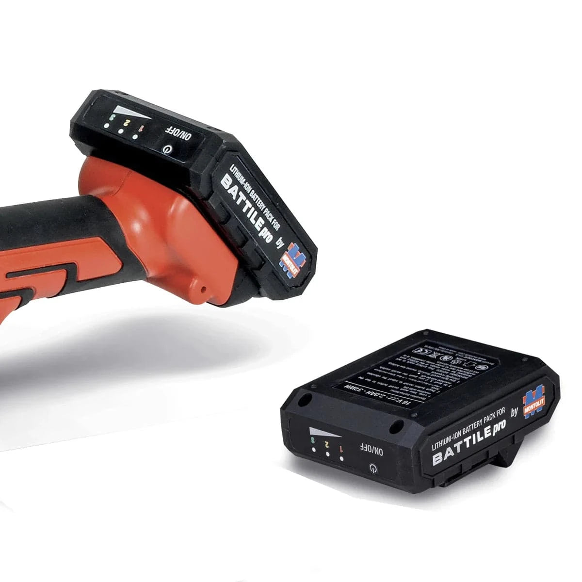 BTL-P-04 Montolit BATTILE PRO 16V Lithium Ion Battery.