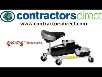 RACATAC Creeper Rolling Knee Pads & Chest Support | Contractors Direct